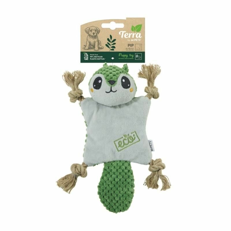 Мягкая игрушка M-Pets , для щенков, белка-летяга, полиэстер, 25 см