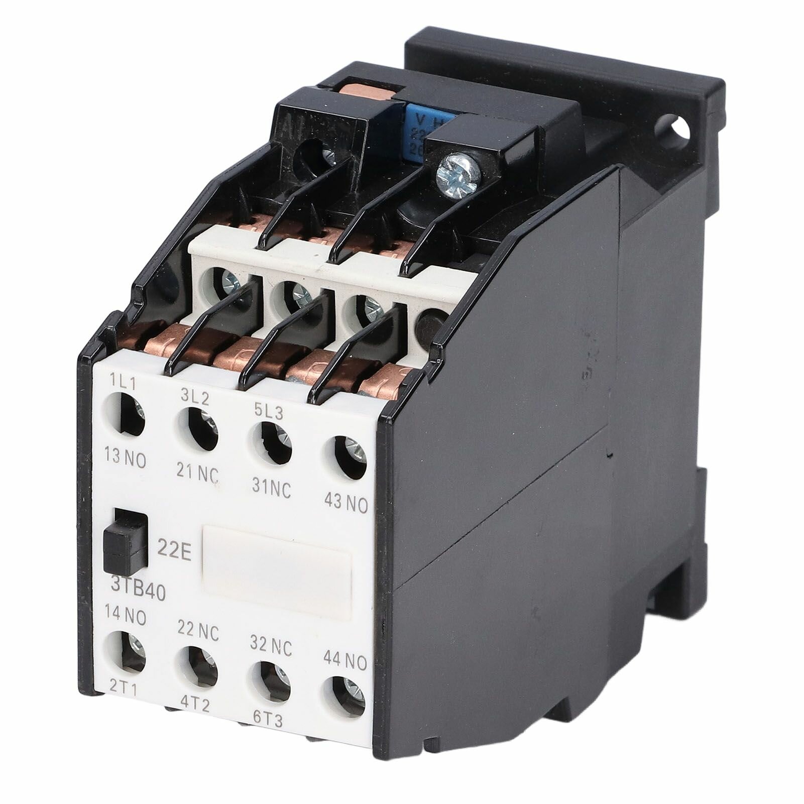 Контактор переменного тока 2NC+2NO на DIN-рейку для жилого источника питания 9A 3TB40 220 В 50 Гц