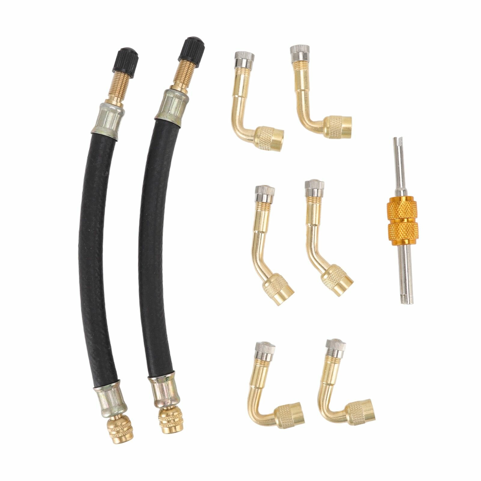 Гибкий адаптер клапана шины с углами 45/90/135 для авто, грузовиков, домов на колесах, прицепов