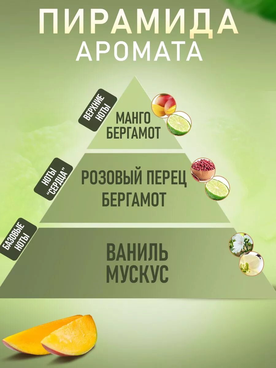 Ароматический Диффузор с ароматом Mango & Bergamot 50мл — фото 1