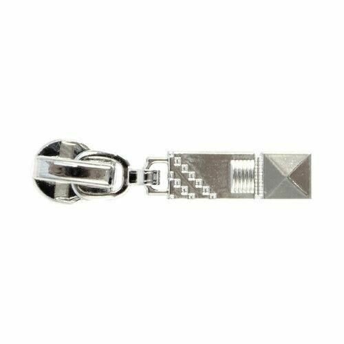Слайдеры для молнии айрис A/L, для витой, Т5, цвет Никель, D-51330, 20 шт