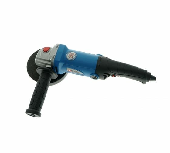 УШС-9010 Машина углошлифовальная СОЮЗ 125мм, 1200Вт,11000об/мин, блок. шпинд. удлиненная рукоятка