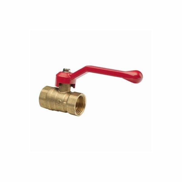 Кран шаровой AQUALINK Г/Г, 1/2", ручка, 11Б27п1