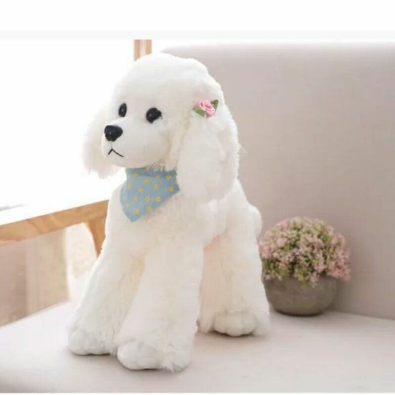 Плюшевая игрушка-симулятор пуделя