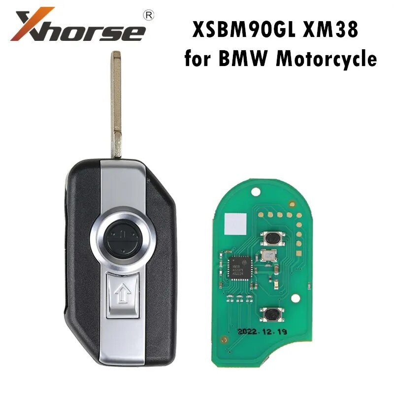 Xhorse XSBM90GL для Мотоцикла BMW XM38 ключ для VVDI2 и ключ инструмент плюс 1 шт.