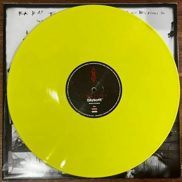 Виниловая пластинка Slipknot - Slipknot (180g) (Limited Edition) (Lemon Vinyl) (1 LP)