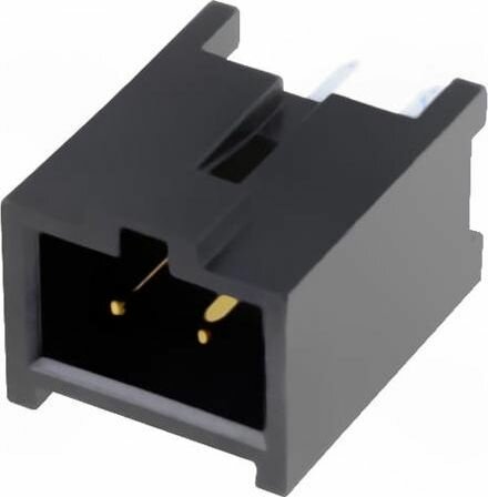 Разъем MOLEX 0901361202 Гнездо штыревое C-Grid III "папа" PIN 2 прямой 2,54мм THT 1 шт