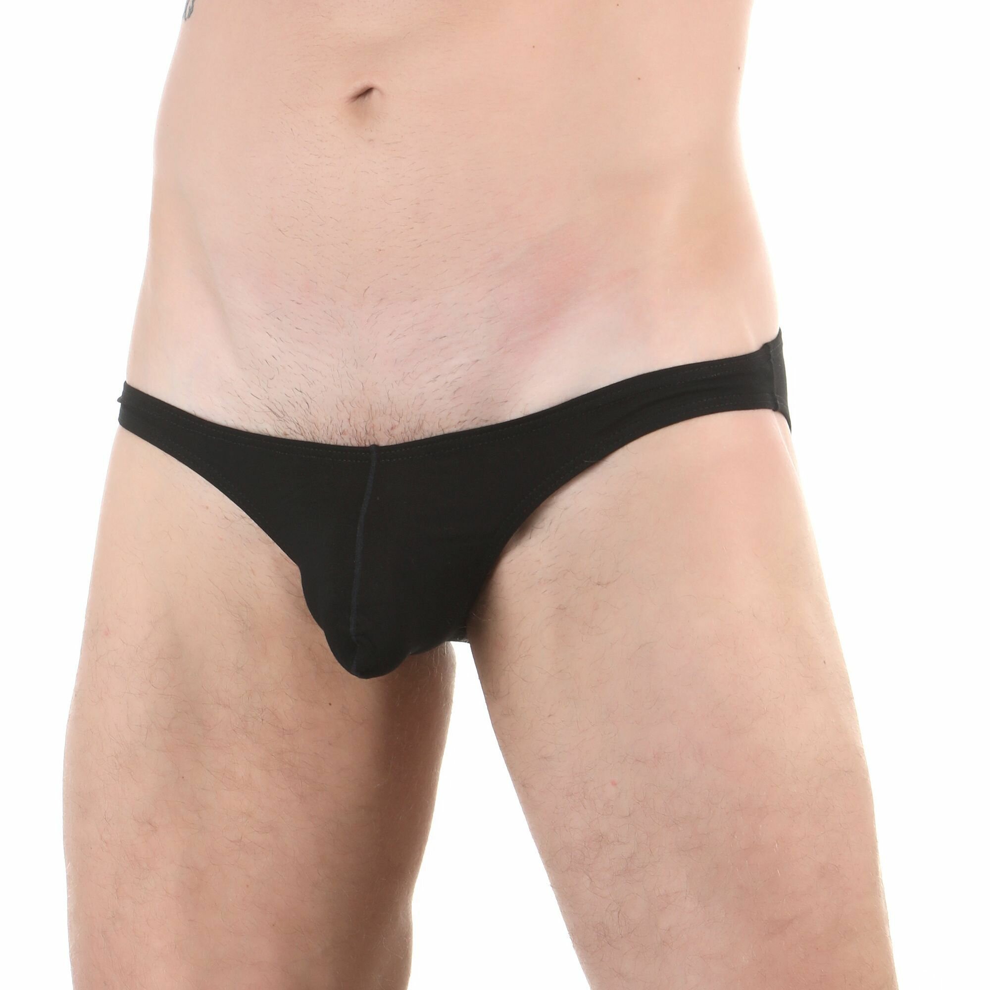 Трусы серия черного мужского белья