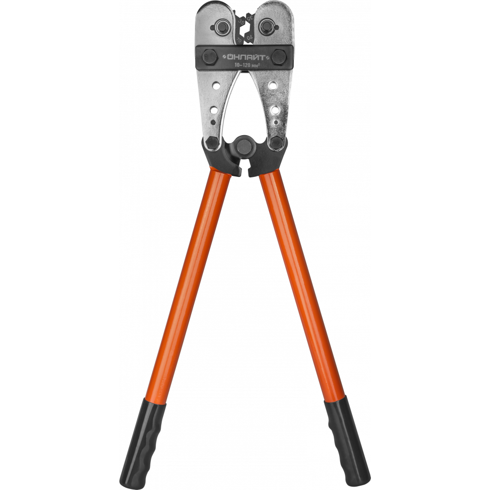 Профессиональные пресс-клещи 90 564 OHT-Pk01-10-120 для опрессовки неизолированных наконечников и гильз
