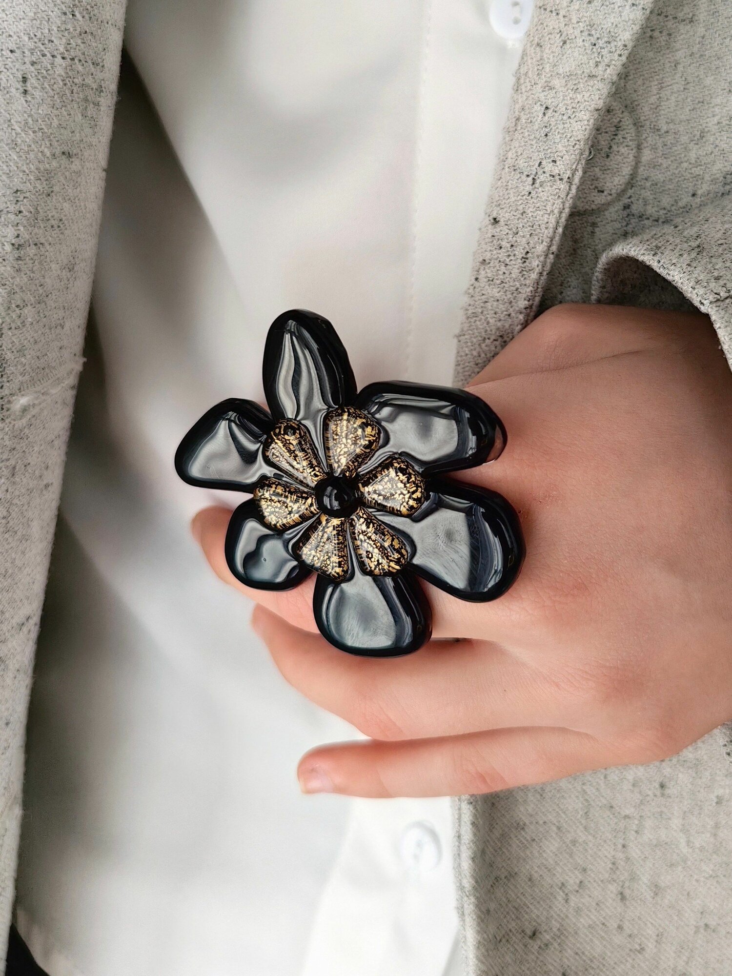 Кольцо, стекло