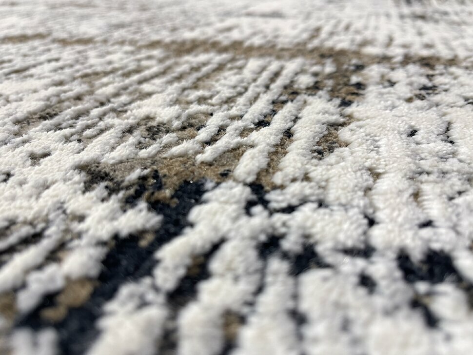 Ковер, Прямой, Бежевый, Серый, Черный, Современный, на пол, в гостиную, спальню, в ассортименте (80 см. на 150 см.)