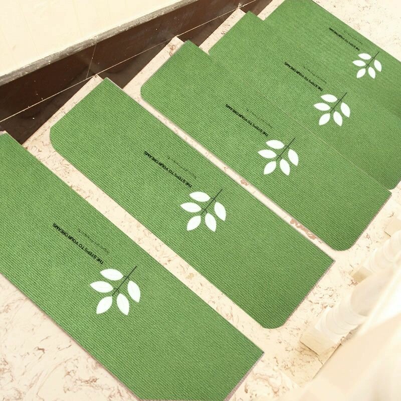 Коврик для ступеней Нескользящий, светящийся, самоклеящийся, 3 штук, 0.22 x 0.7 м