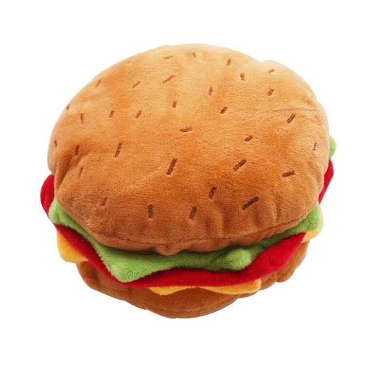 Игрушка для собак "Гамбургер", бумага, устойчивая к укусам