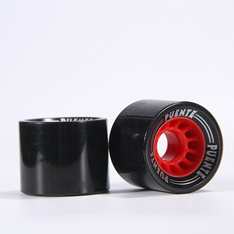 Доска для скейтбординга "пуэнте", удлиненная, 63x51 см, черная