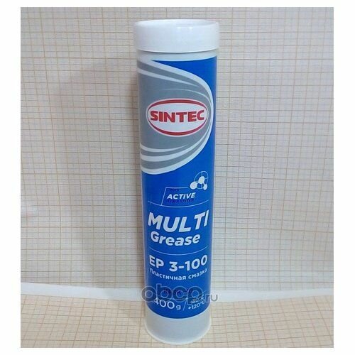 Смазка MULTI GREASE EP 3-100 400 г ( в тубе) SINTEC ( 15шт.) Синяя Sintec 80513