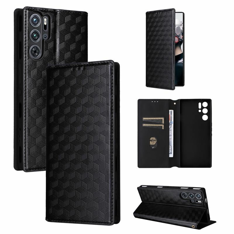 Чехол MyPads для ZTE nubia Red Magic 9 Pro (6.8") с PU флип-крышкой