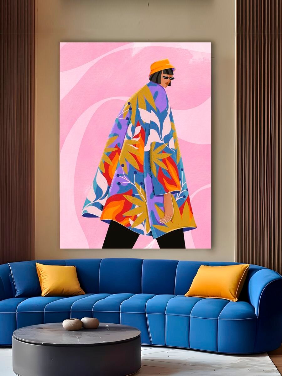 Картина на стену для интерьера от бренда Pechat Vip из категории Вдохновение 50х70 см.