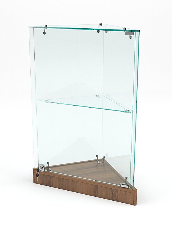 Прилавок угловой "истра" №1 трёхгранный (с дверкой), Орех. Производитель товара - компания Westcom.