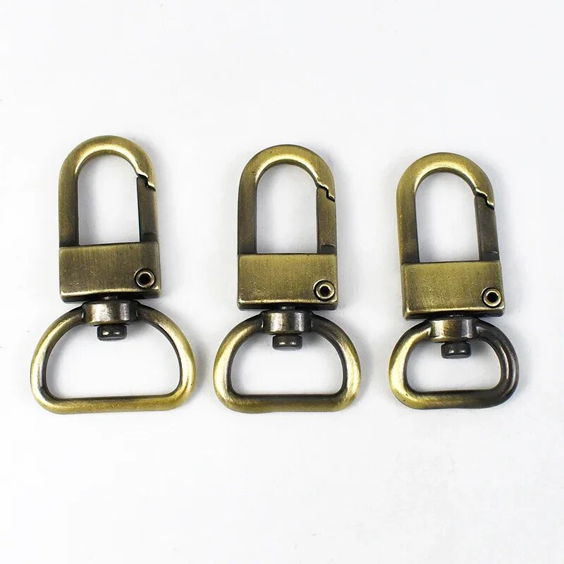 Пряжки металлические поворотные, Brass, 16mm, 10шт