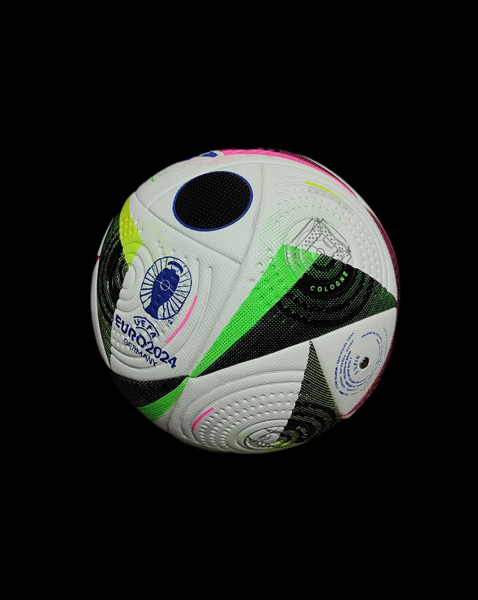 Футбольный мяч EURO 2024, размер 5