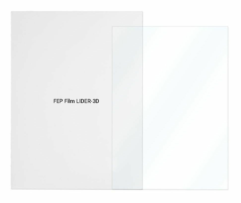 FEP плёнка для 3D принтеров (Универсальная) 100 мкм / A4, 1 шт.