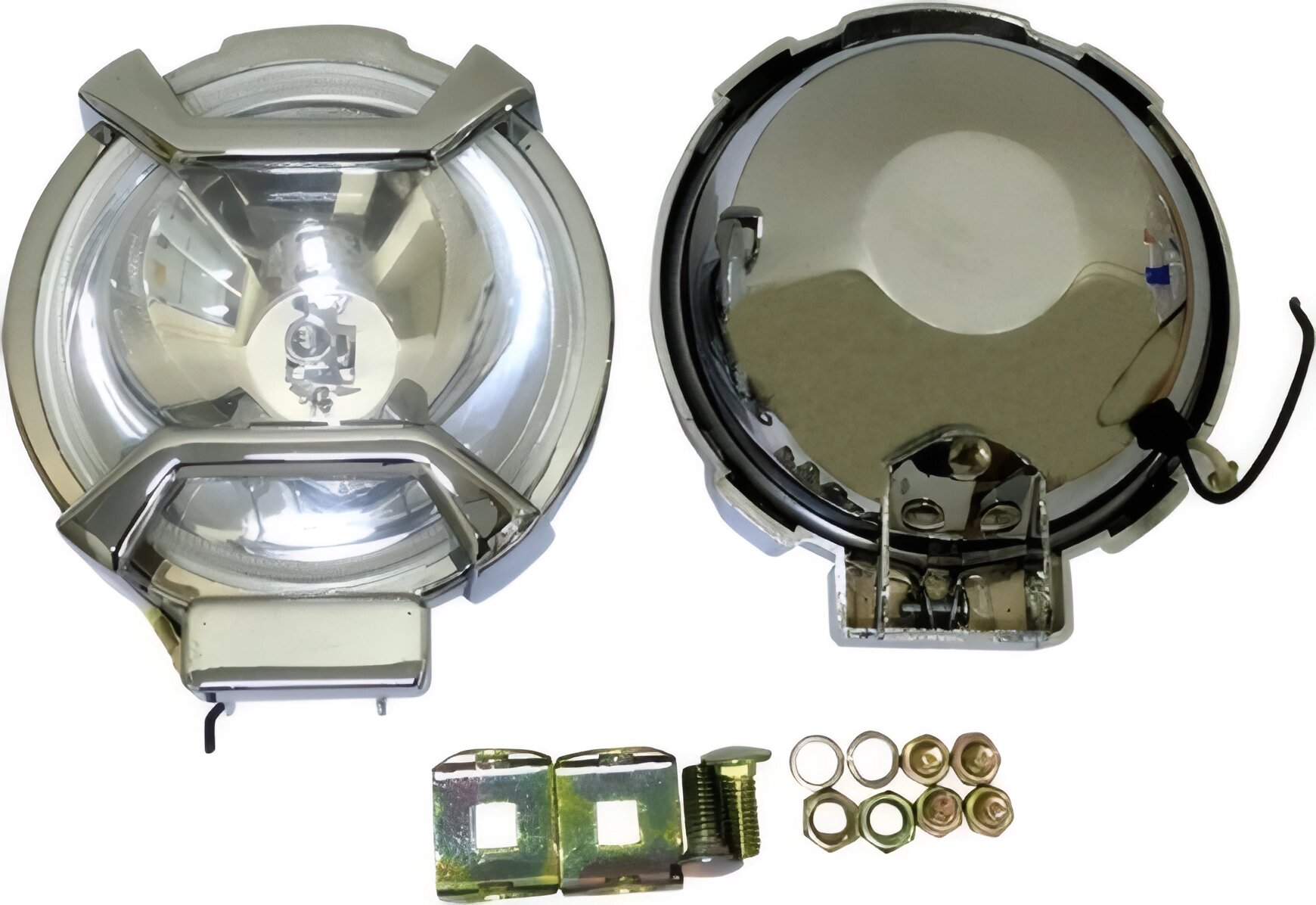 Противотуманные фары галогенные Автостор AU-LITE 6002 белые (F013L+C)