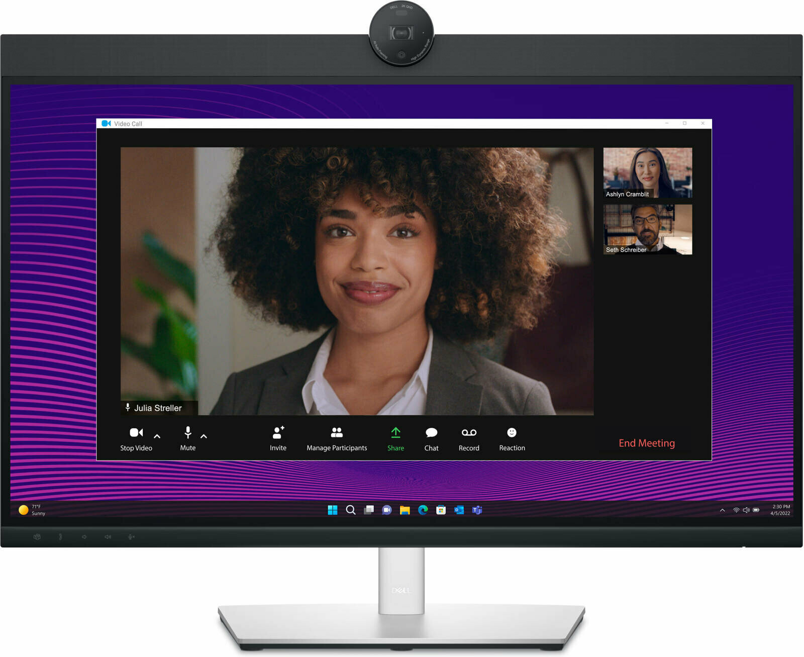 Монитор Dell P2724DEB, 27", IPS, 2560х1440, яркость 350кд/м², время отклика 5мс