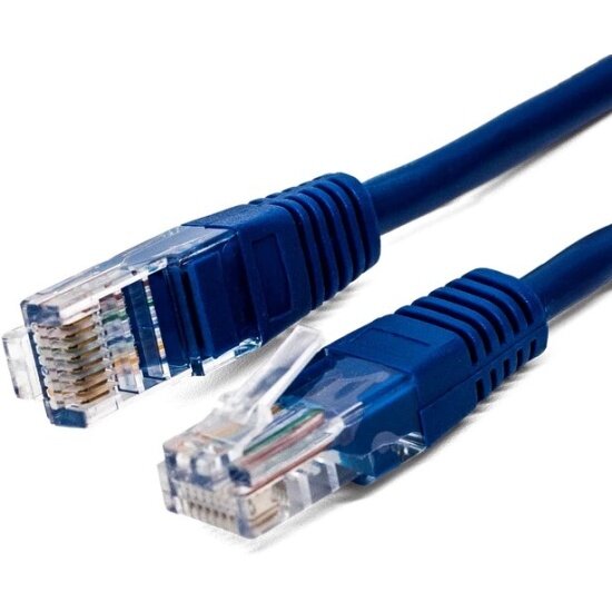 Кабель патч-корд Filum U/UTP 6 кат. 3м FL-U6-C-LSZH-3M-BL 26AWG(7x0.16 мм), чистая медь, LSZH, синий