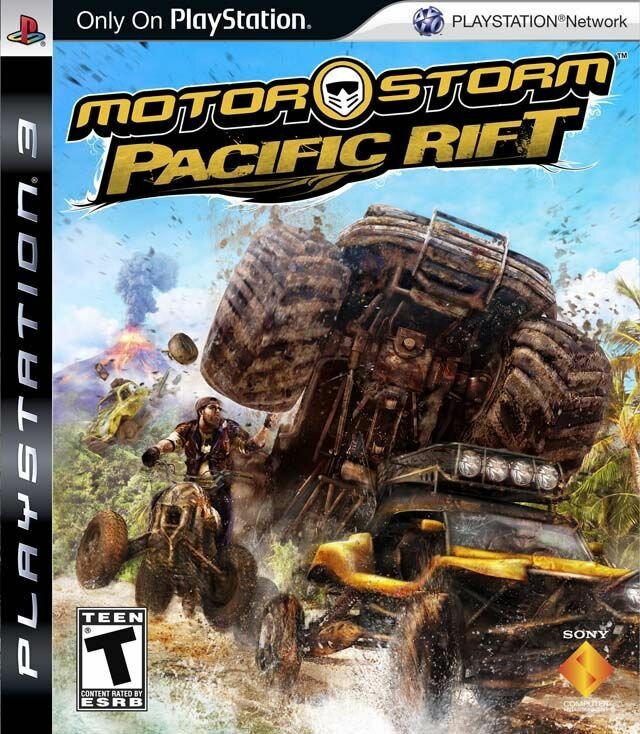 Видеоигра MotorStorm: Pacific Rift. Издание на диске. Русские субтитры на ps3.
