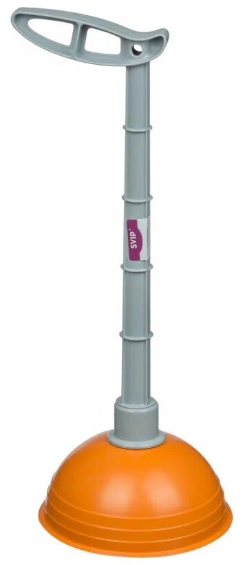 Вантуз ручка пластик, высота 37 см, d=14см.