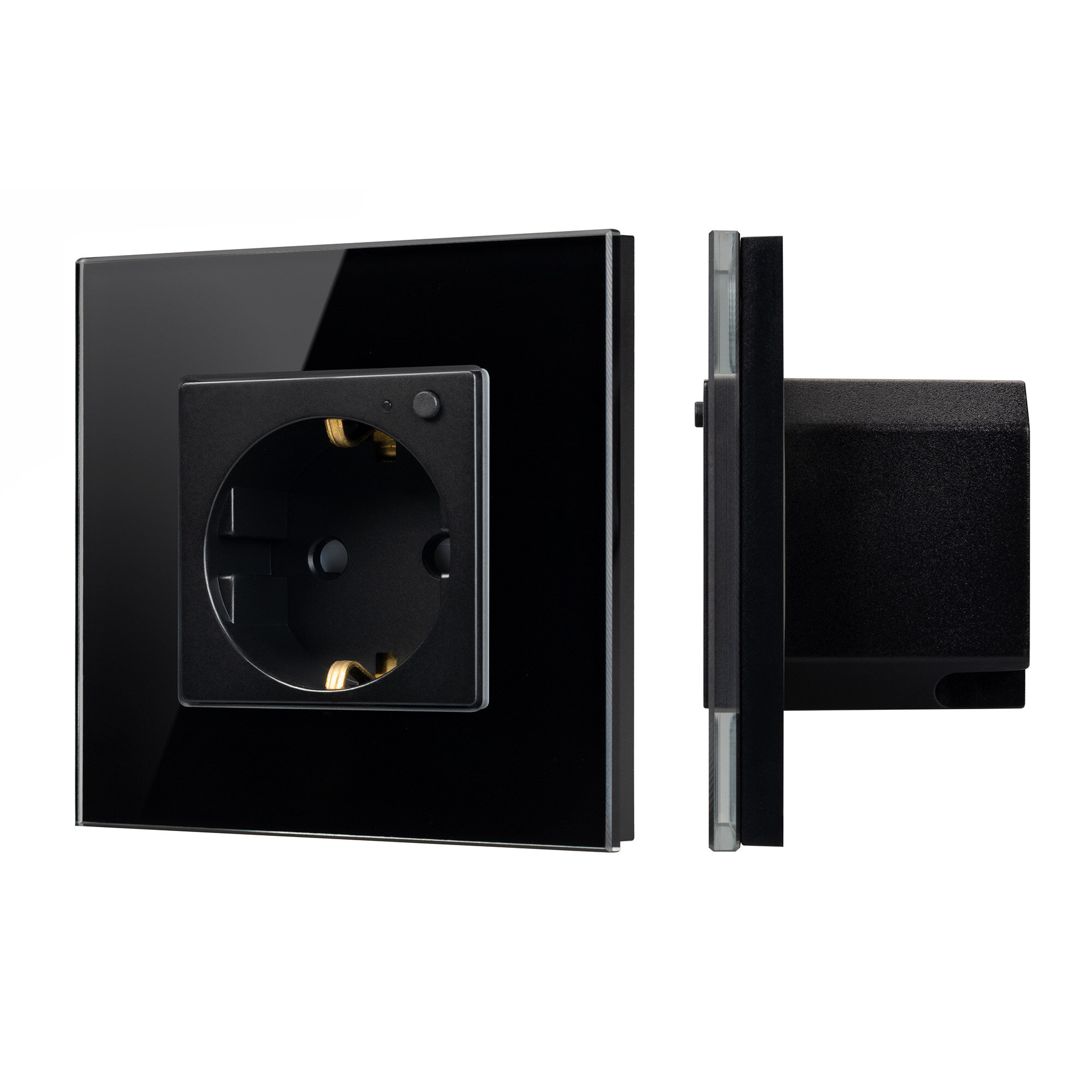 Розетка электрическая с Zigbee управлением SCT-OMALI-EUZB1-PL-BK (240V, 16A, Zigbee) (Arlight, -) 050216