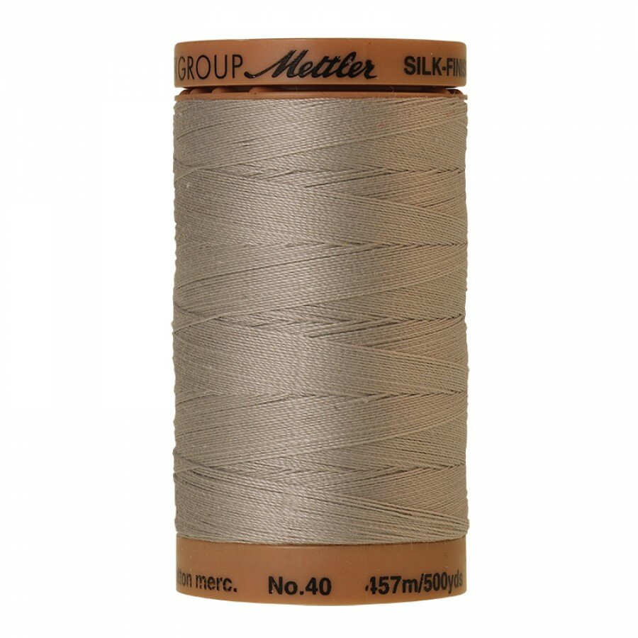 Нить для машинного квилтинга SILK-FINISH COTTON 40, 457 м 0331 Ash Mist