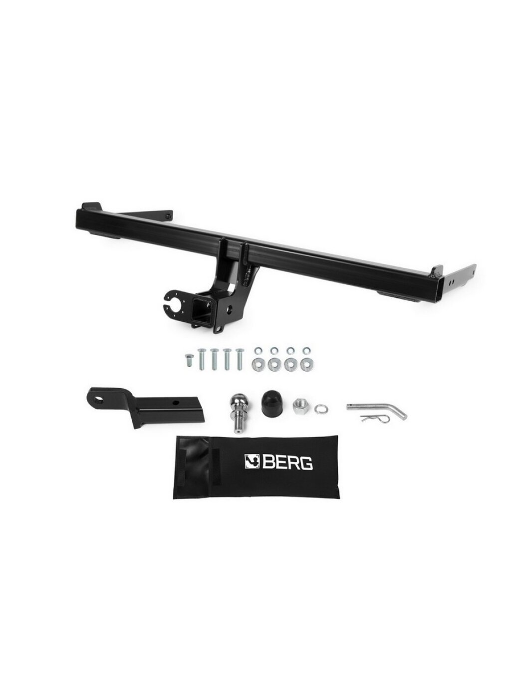 Устройство прицепное VAG Tiguan 2016-, Skoda Karoq 2020-, Kodiaq 2017- BERG (шар Е 2000/75 кг)