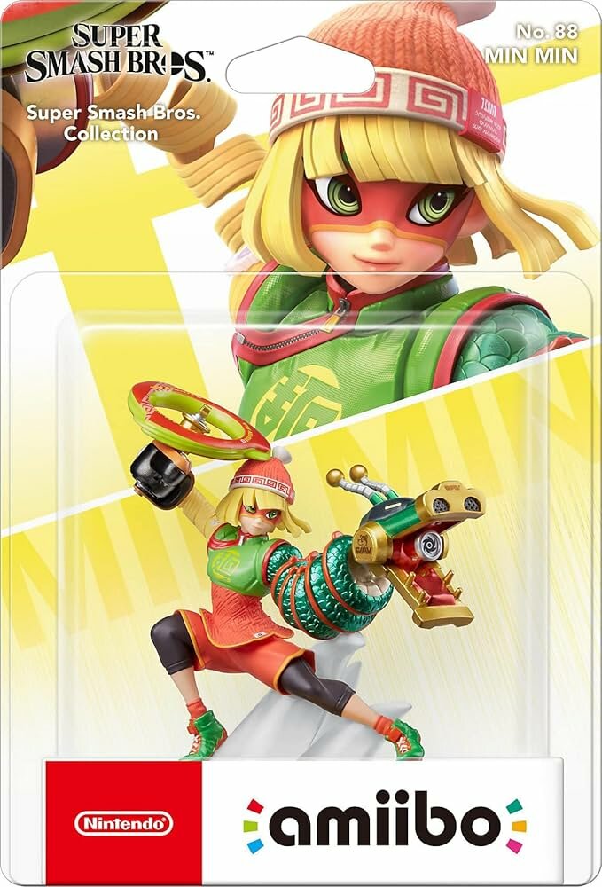 Amiibo. Фигурка Мин Мин / Min Min (Super Smash Bros. Collection)