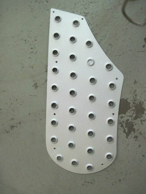 Облицовка пола (скутер)