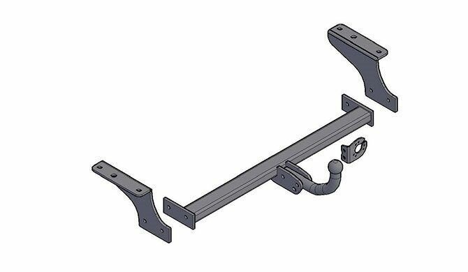 Фаркоп для Chevrolet Cobalt седан с 2013 г. в. (без электрики) (паспорт и сертификат) Трейлер.9470