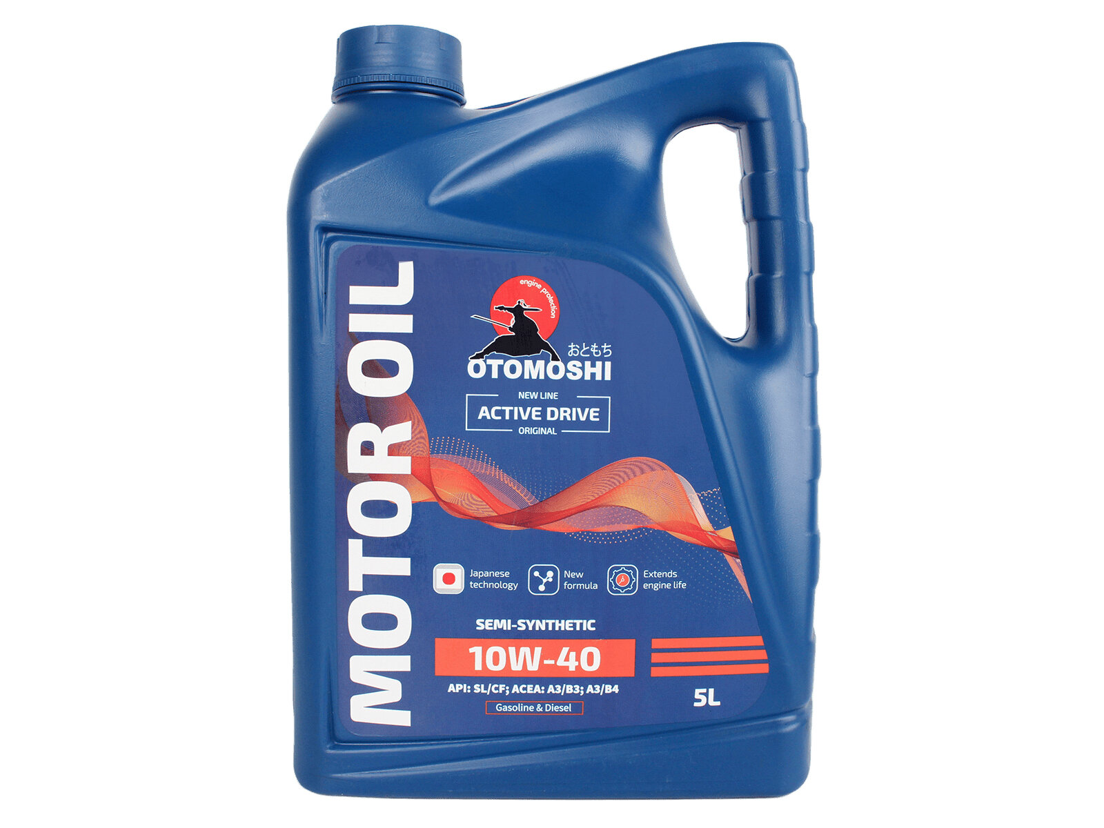Масло моторное OTOMOSHI ACTIVE DRIVE 10W40 5л