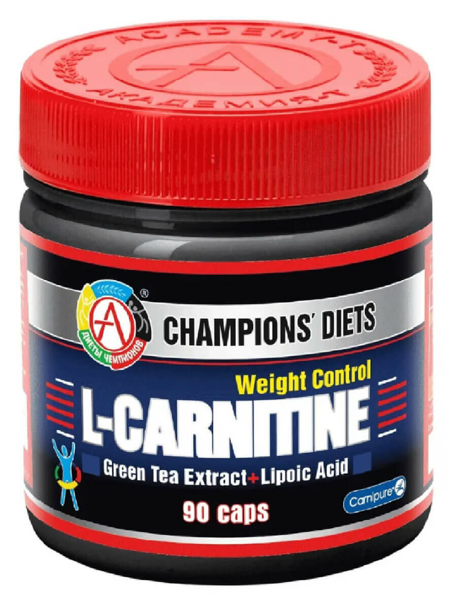 L-карнитин Weight Control, 90 капсул, Академия-Т