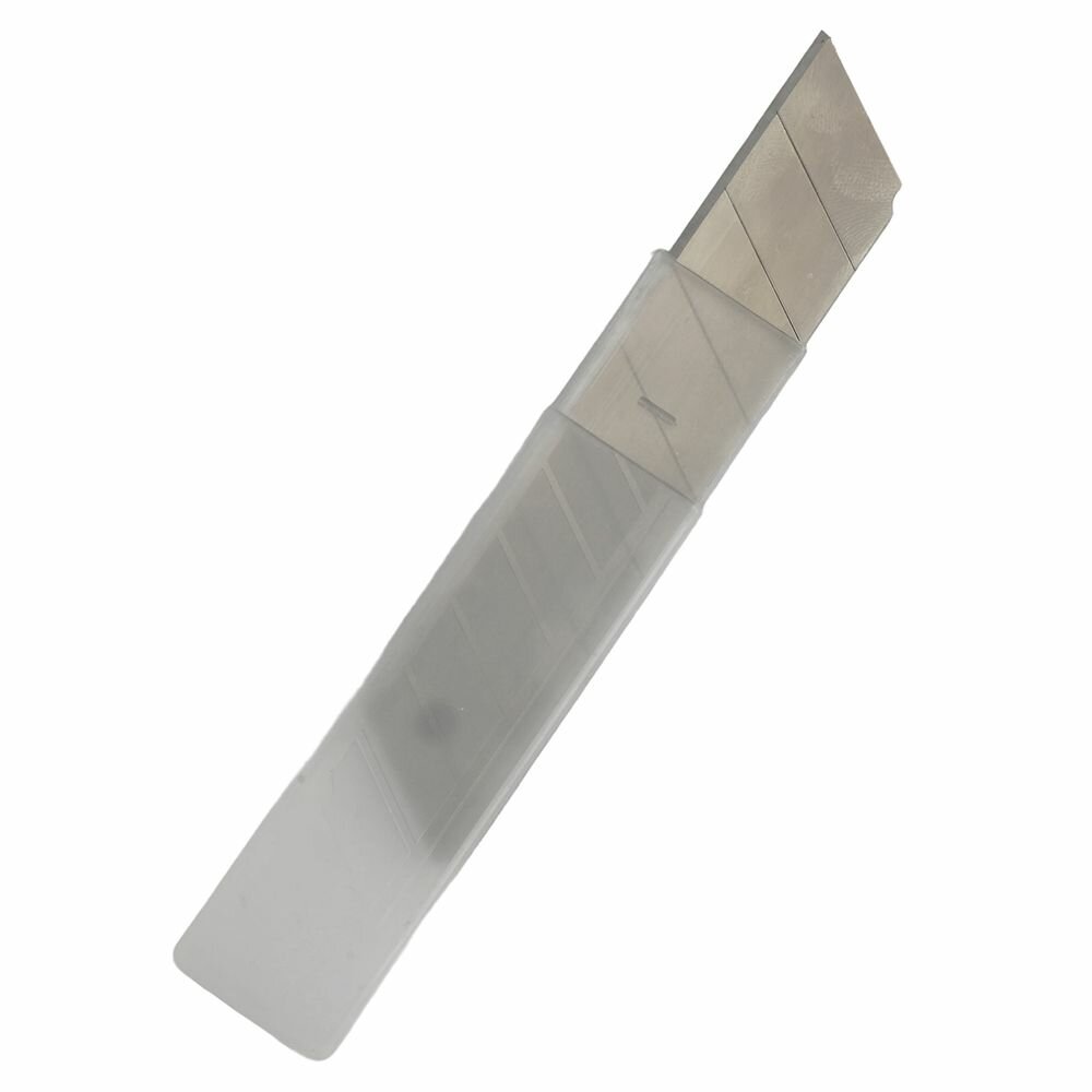 Лезвия для канцелярского ножа 25 мм / Stekker CBK-25 50191, Упаковка 10 штук