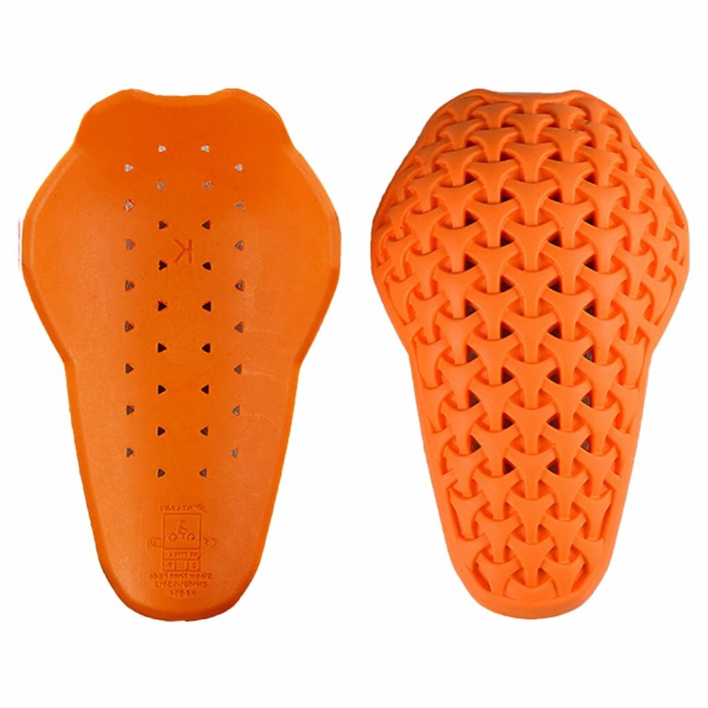 Встроенная защита для мотоциклов - оранжевые наколенники