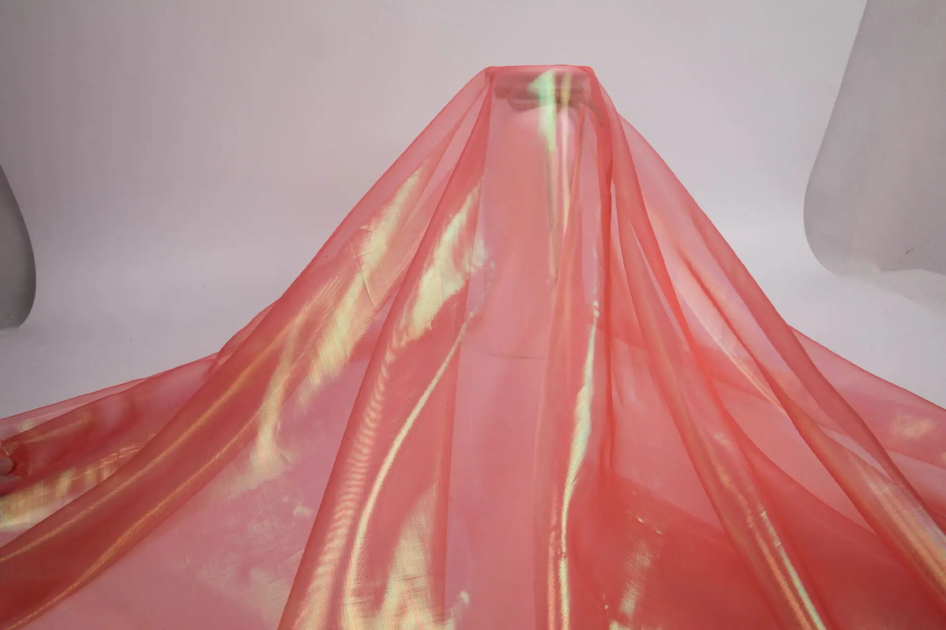 Розовая нейлоновая ткань 50x150 см, Color: Розовый, red