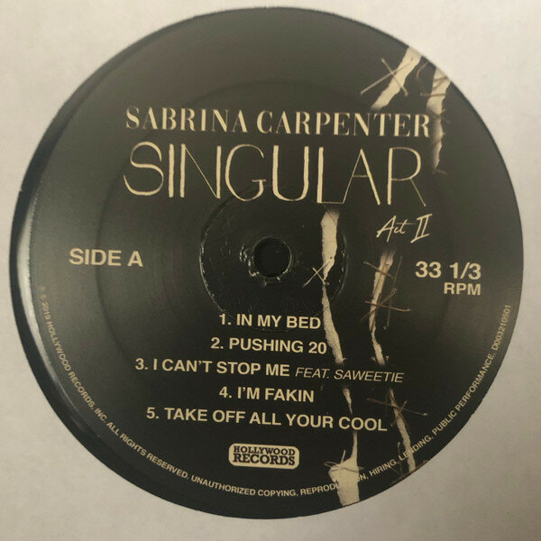 Sabrina Carpenter - Singular Act II (LP) — фото 1