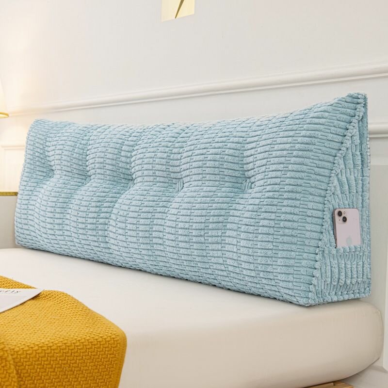 Анатомическая спинка для изголовья кровати Регулировка 100-180 см 50 см Защита от ударов + гипоаллергенно