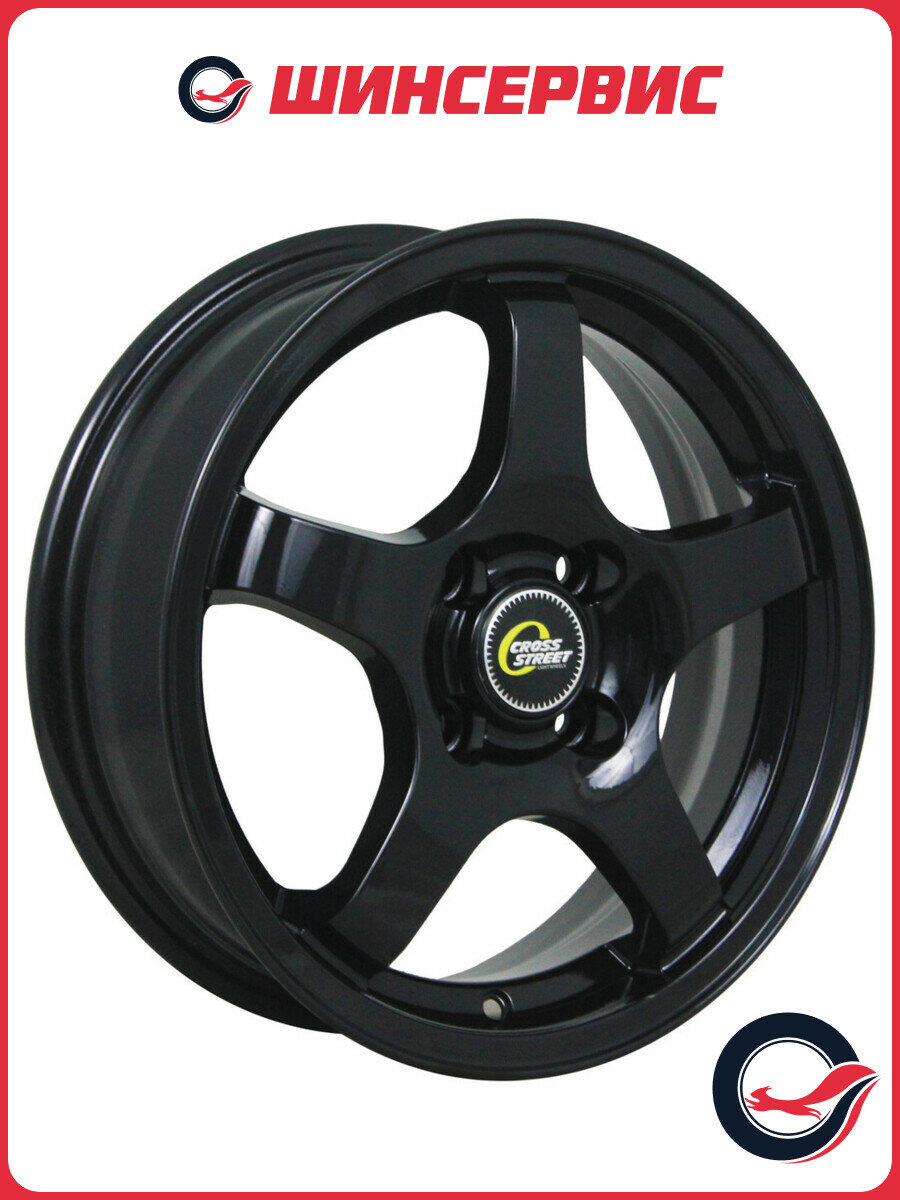 Литой колесный диск Cross Street CR-14 R15x6.0J 4x100 ET46 ЦО54.1 для автомобиля