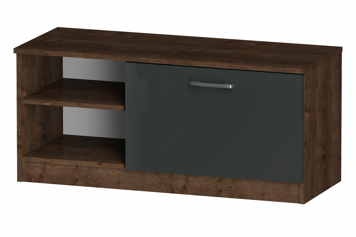 Обувница в прихожую Лайф 100*40*45 ОБ-04 Дуб экспрессив/Антрацит