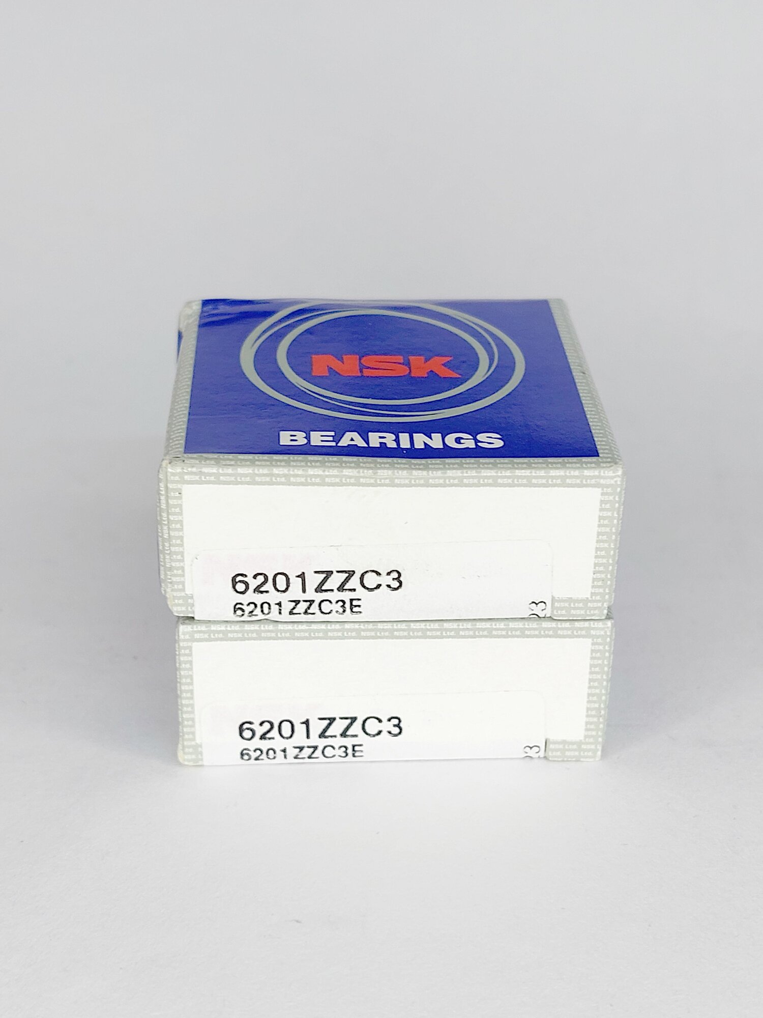 Подшипник NSK 6201ZZC3E 12х32х10 мм к-т 2 шт.