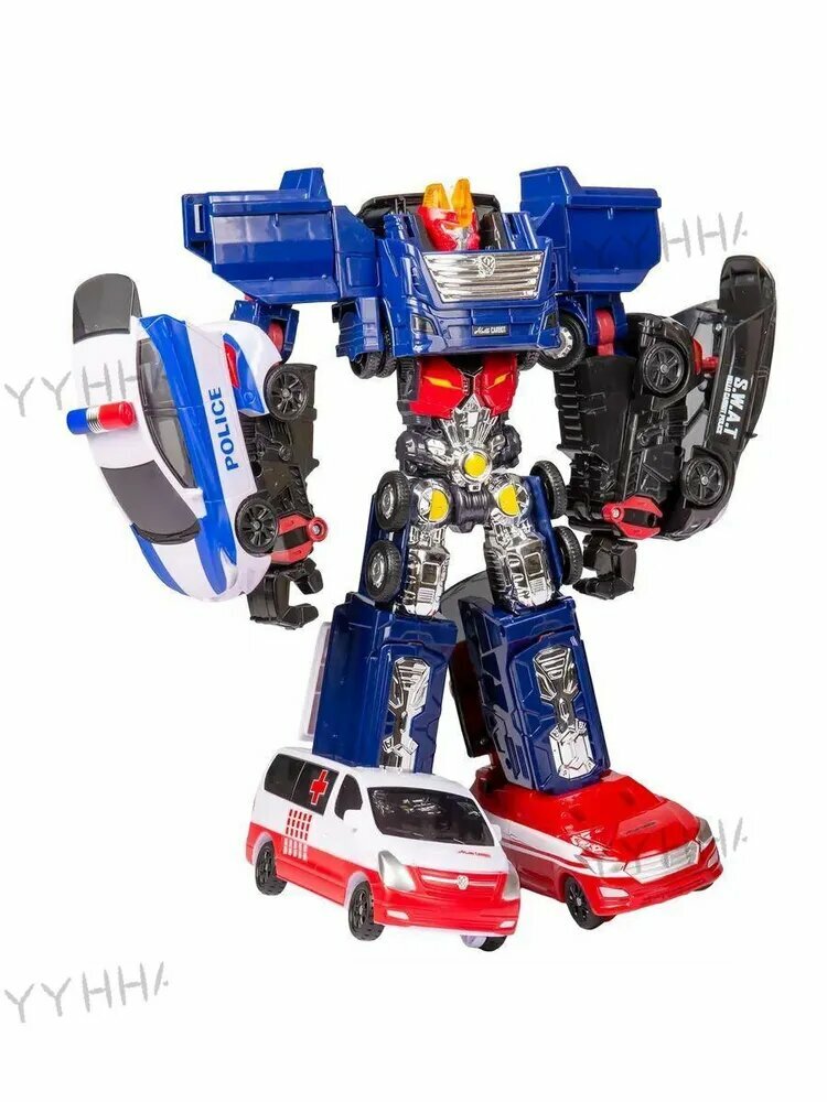 Трансформер "Карбот Пента Шторм", пластик, 29см, для детей старше 6 лет