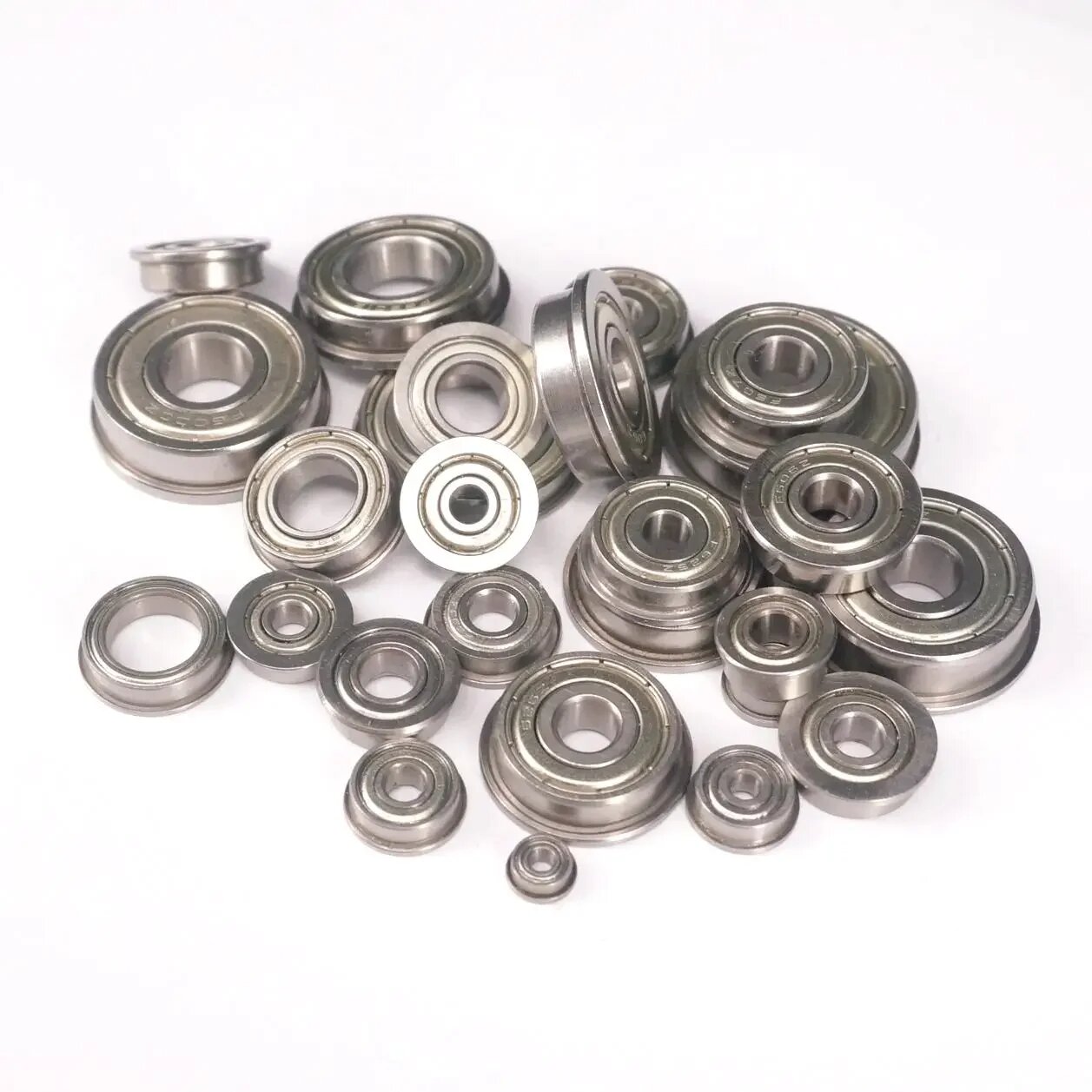 Металлические фланцевые подшипники FR серии ABEC1/ABEC3 ABEC3, FR2-5ZZ (10pcs)