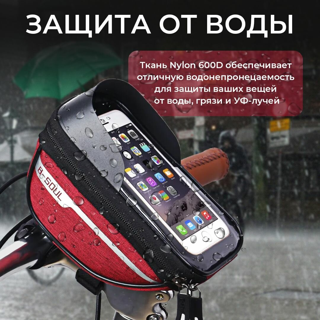 Сумка велосипедная — фото 1