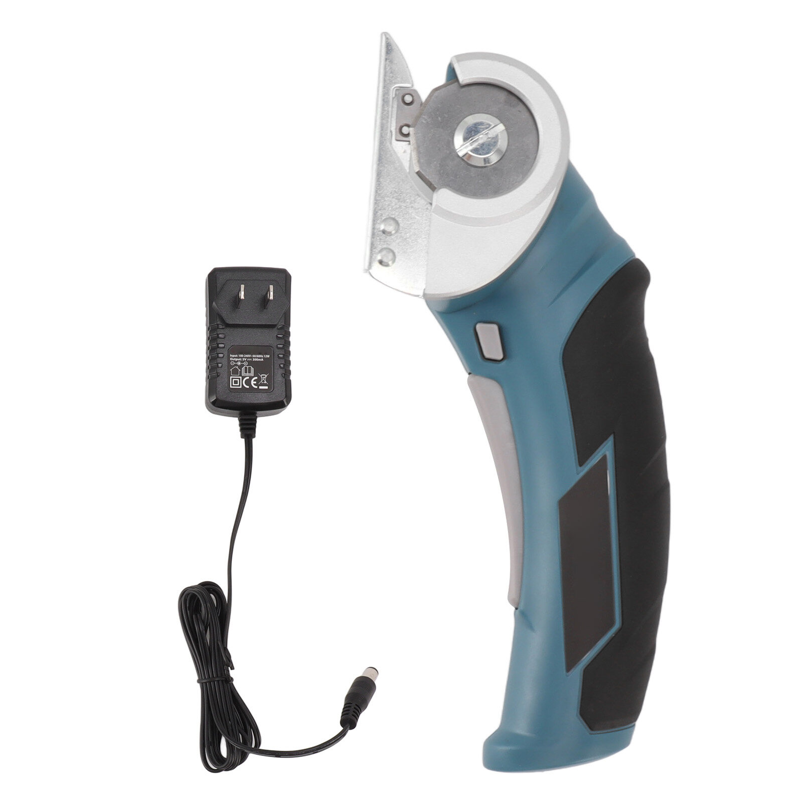 Беспроводные электрические ножницы: Мощный стальной лезвие, минирезак для ткани, ковра, картона, 100